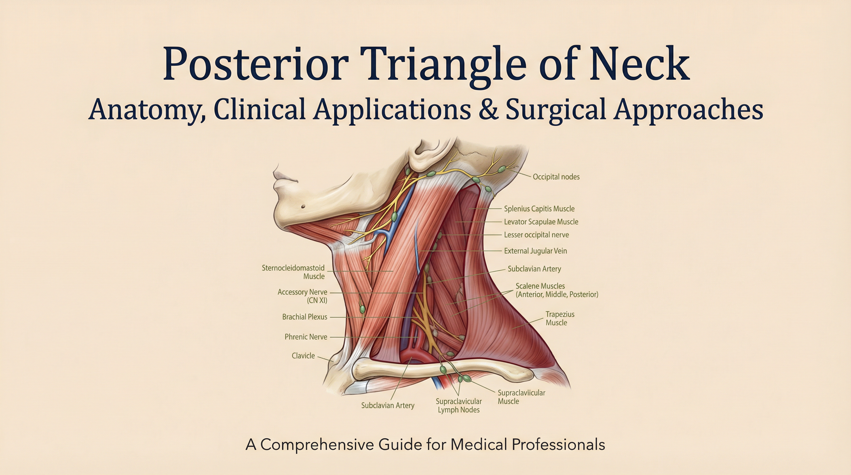 Neck Anatomy Posterior Triangle