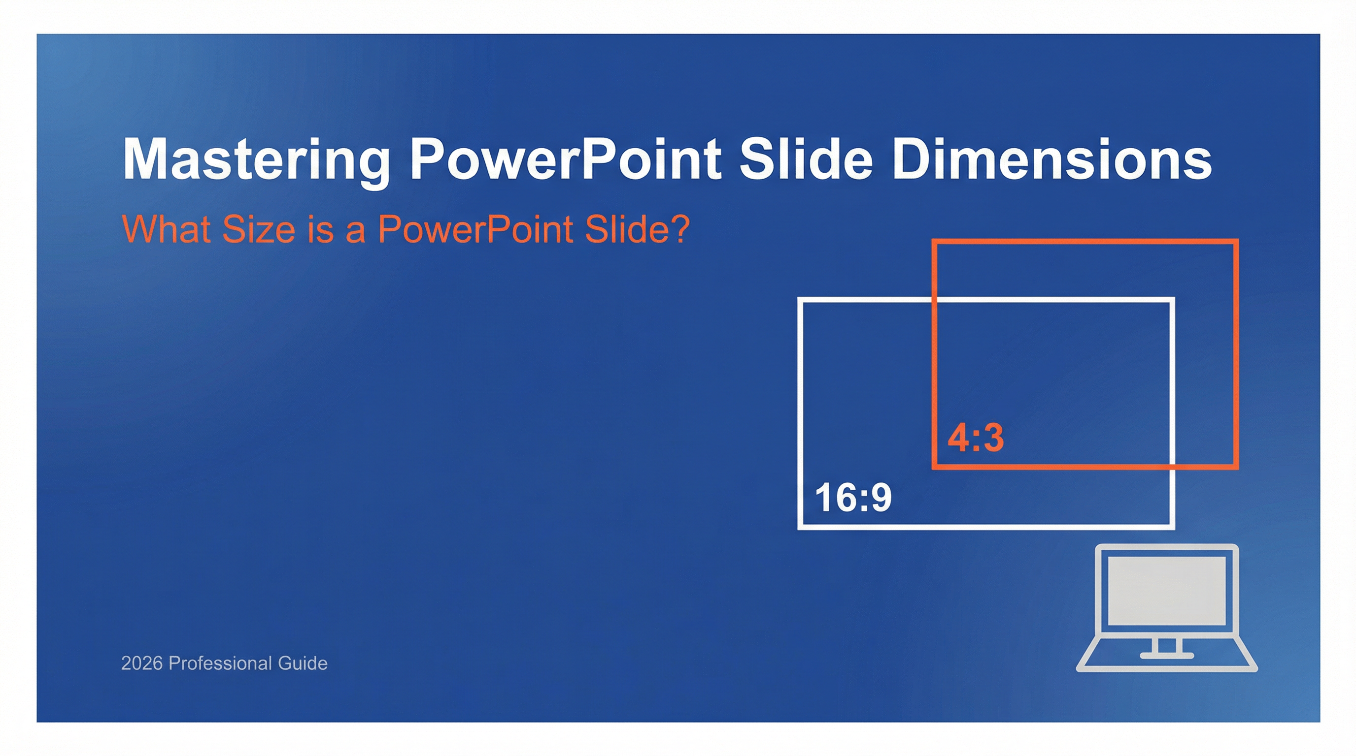 Dimensions Powerpoint Slide