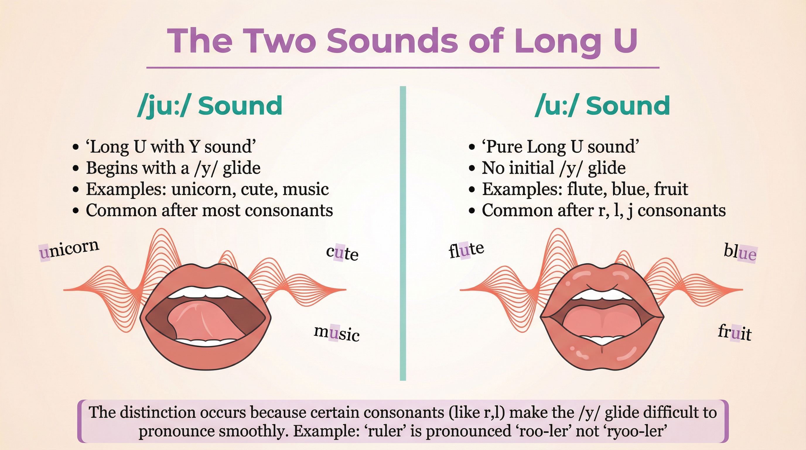 Example Of Long U Sound