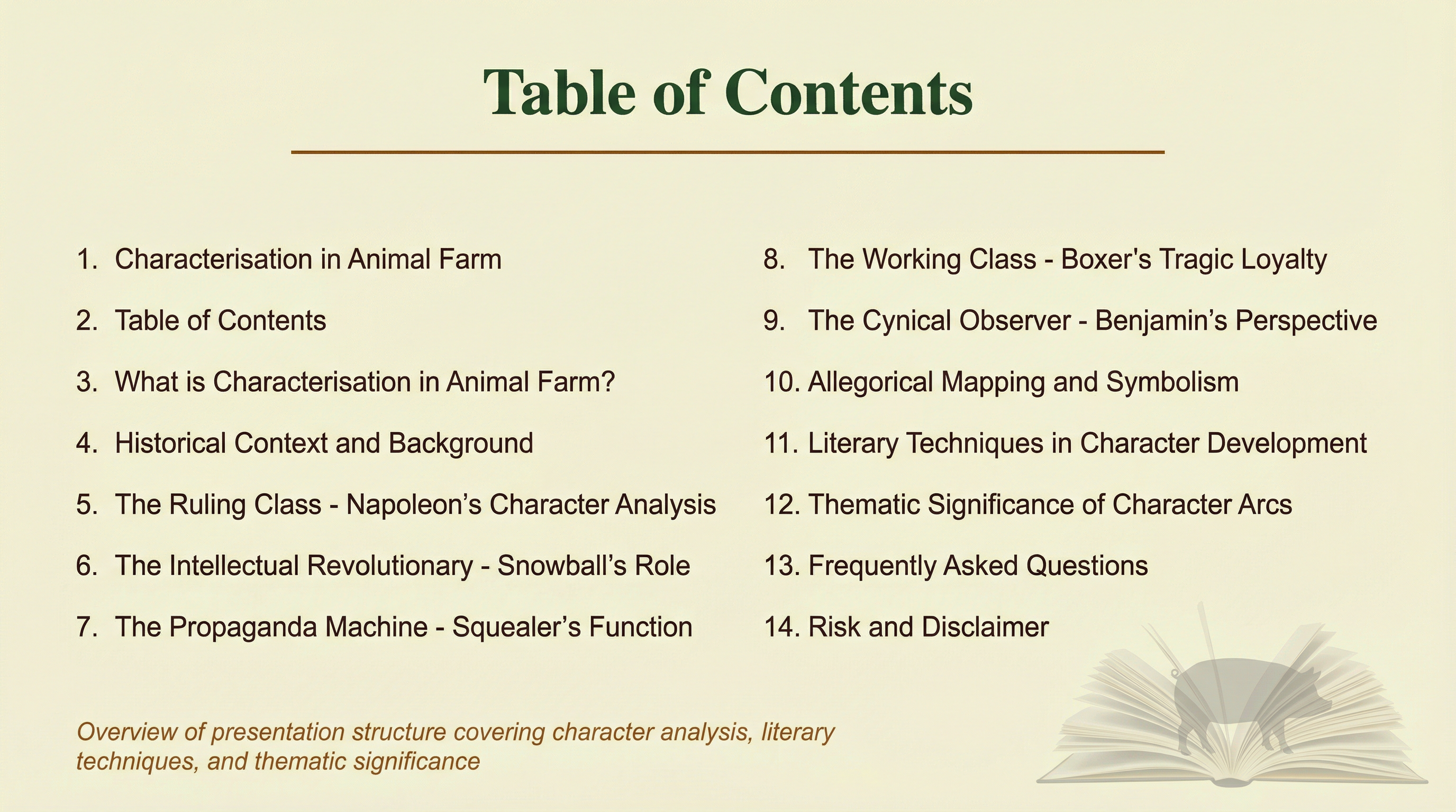 Animal Farm Historical Background
