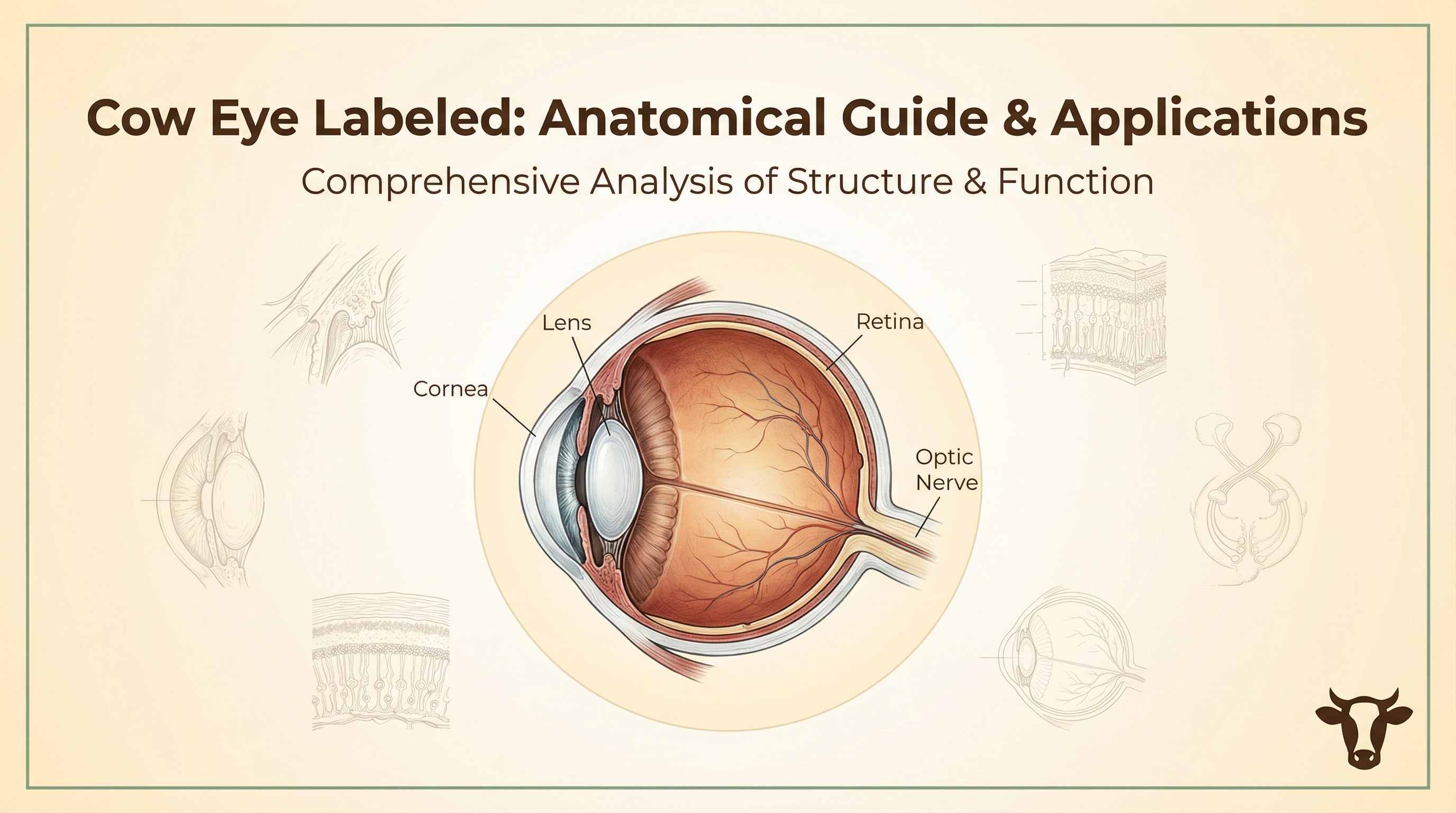Cow Eye Dissection Labeled